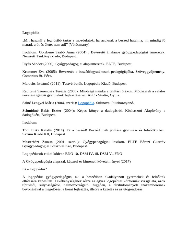 Logopédia | PDF