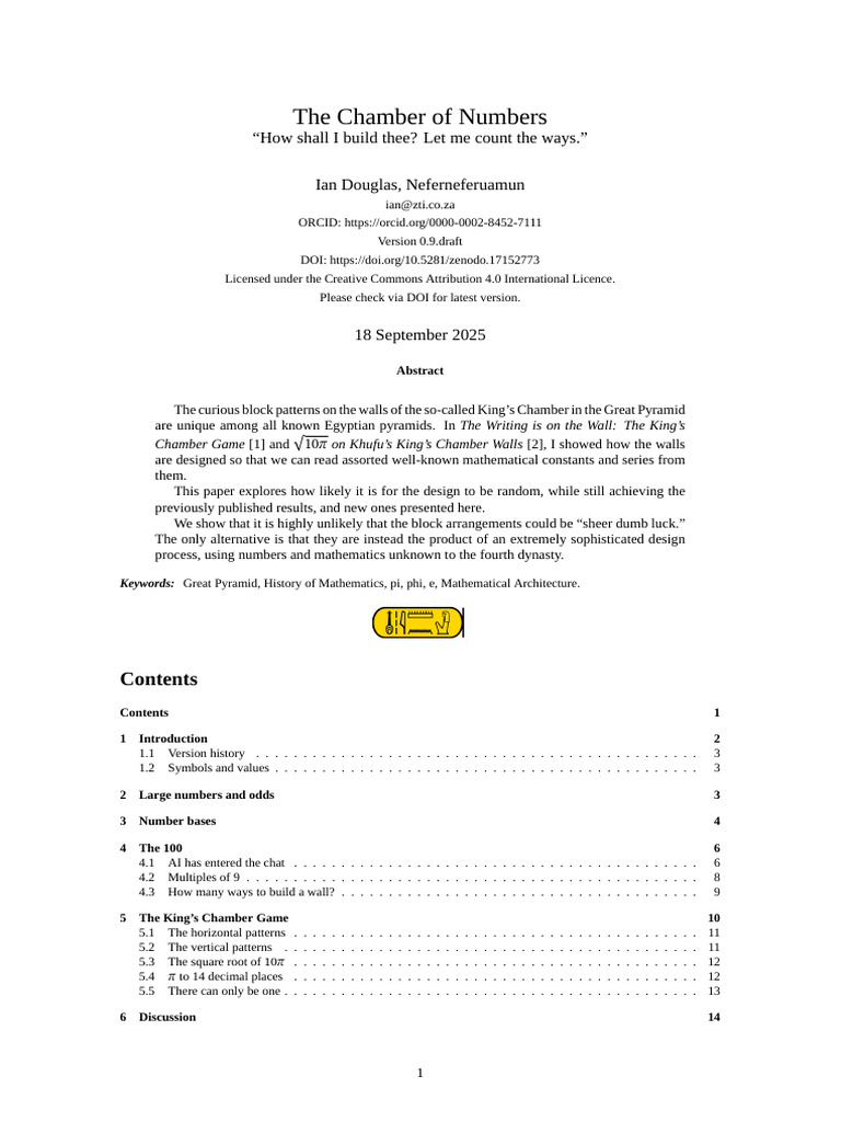 King's Chamber Mathematical Design Analysis | PDF | Mathematics ...