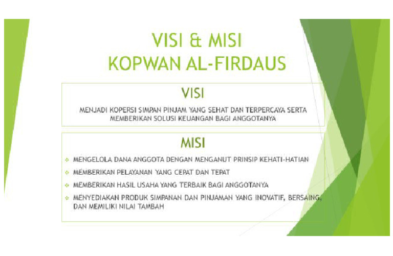 Visi & Misi | PDF