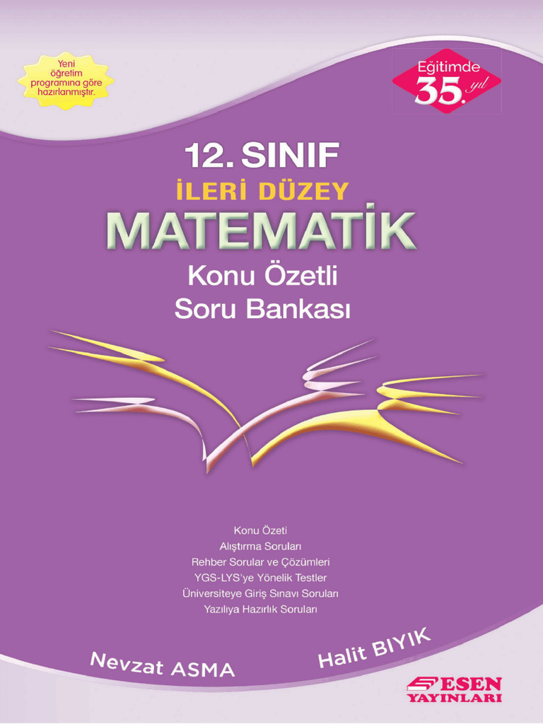12 SNF Leri Dzey Matematik Konu Zetli Soru Bankas 9786059373104 Compress | PDF