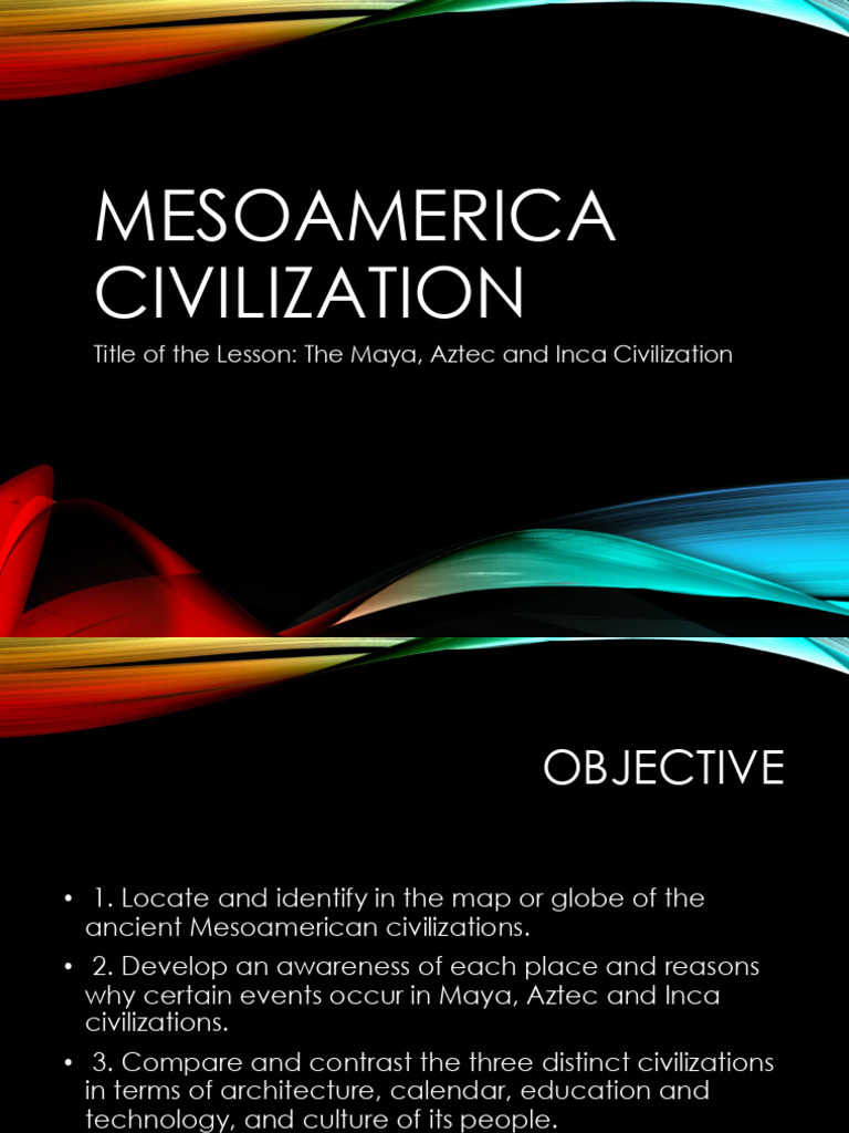 Lesson 1 Mesoamerica Civilization | PDF