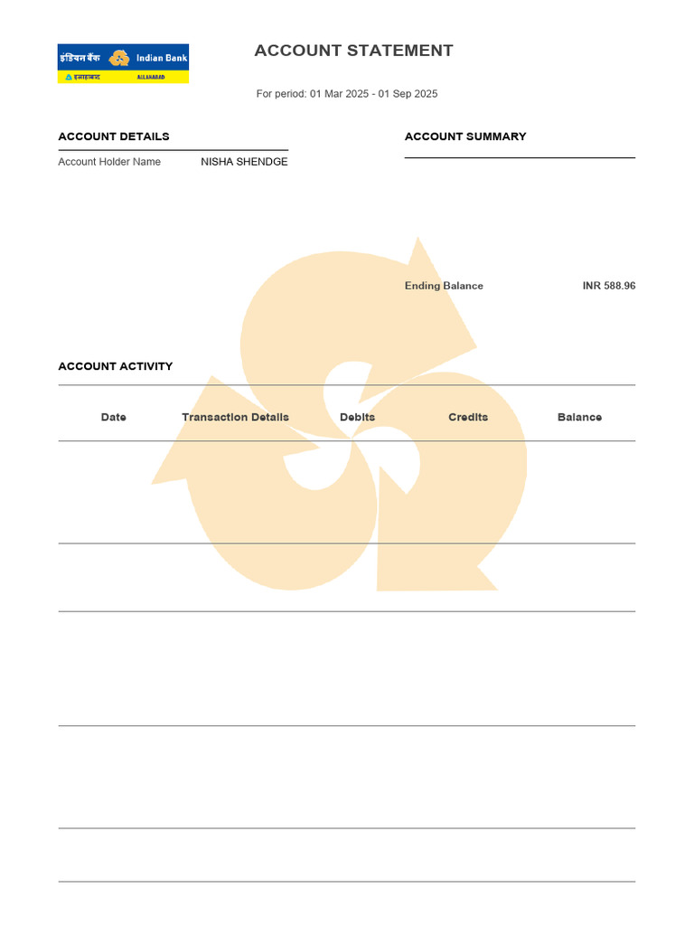 AccountStatement - 17-09-2025 11 - 53 - 30 | PDF | Debit Card ...