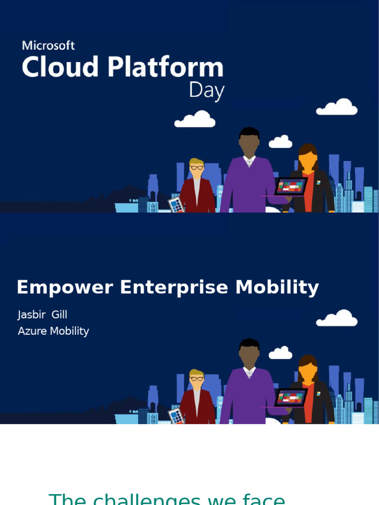 05 Empowering Enterprise Mobility FR | PDF | Mobile App | Cloud Computing
