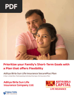 ABSLI Nishchit Aayush Plan Overview | PDF | Insurance | Life Insurance