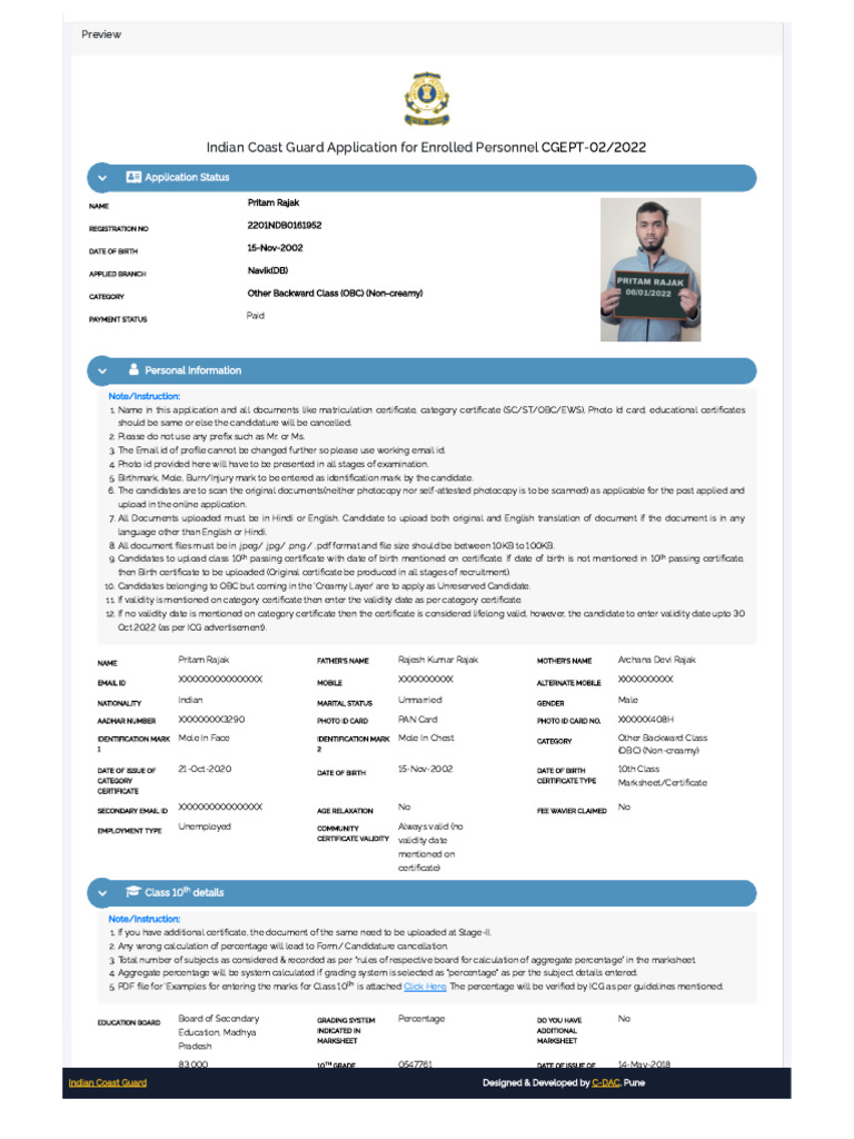 Pritam Icg | PDF | Biometrics | Identity Document