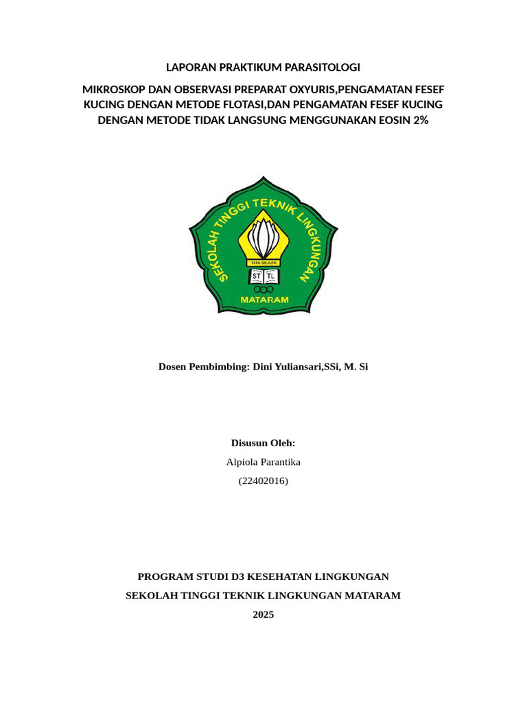 Laprak Winda | PDF