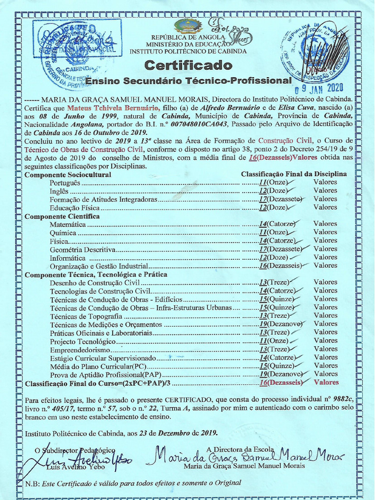 Scan Certificado | PDF
