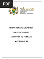 Grade 10 & 11 Sesotho | PDF