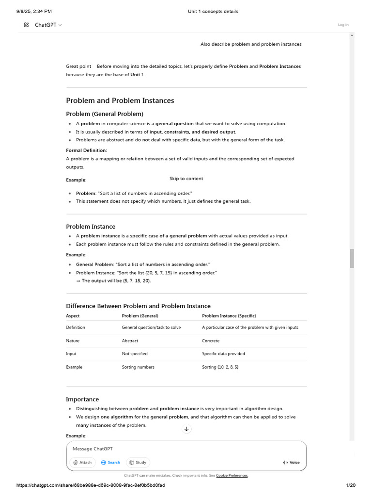 Unit 1 Concepts Details | PDF | Concept | Mathematical Logic