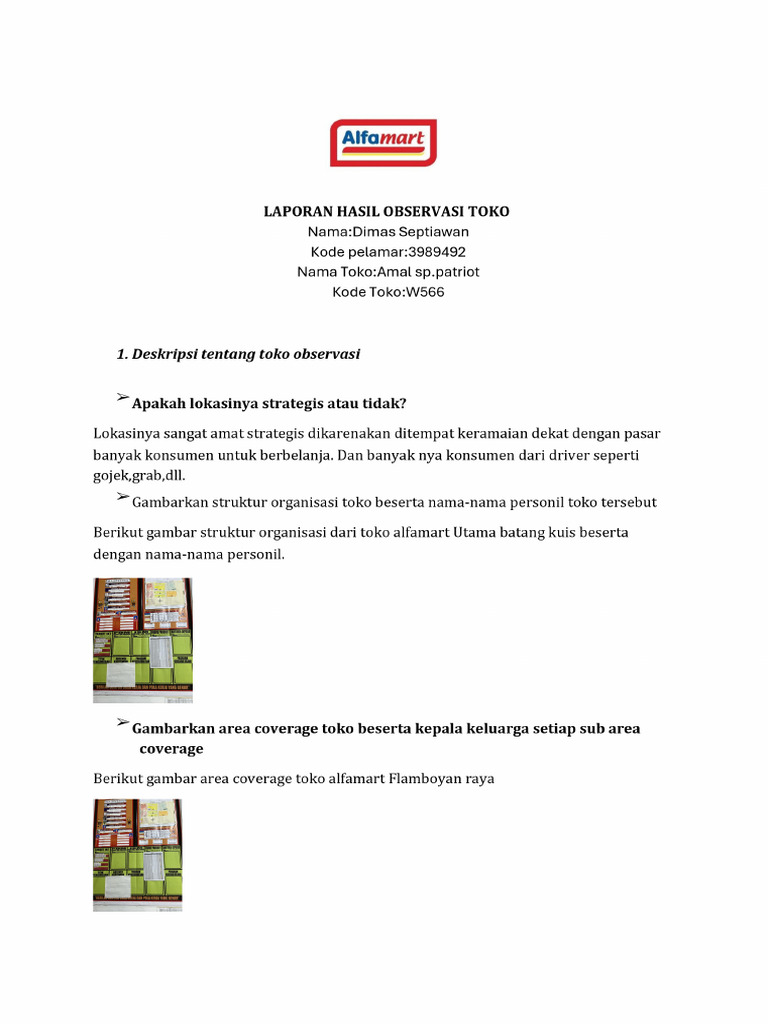 Laporan Hasil Observasi Toko Dimas Septiawan - PDF - 20250921 - 213542 ...
