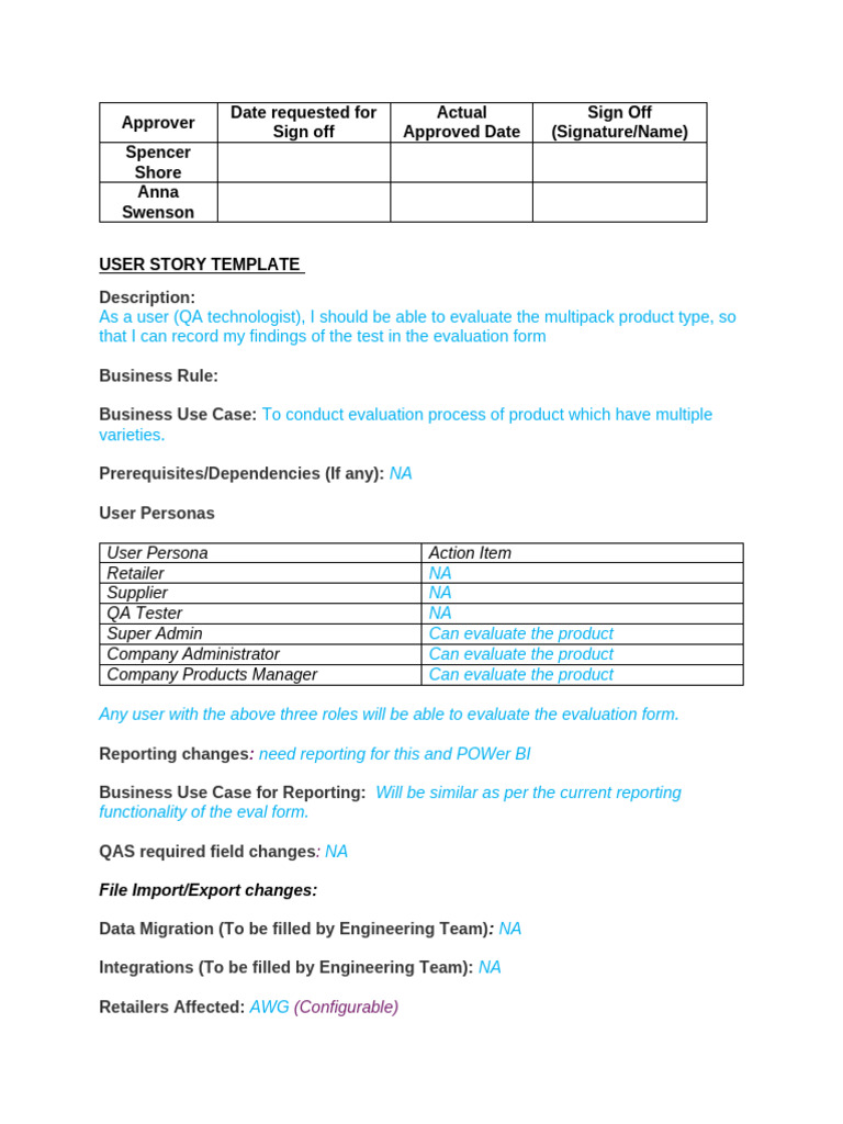 Eval Form - Multipack Template | PDF | Software Development | Computer ...