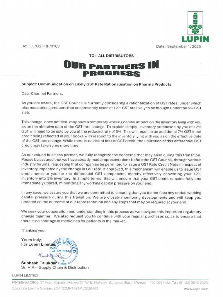 Circular GST RR Sep25 | PDF