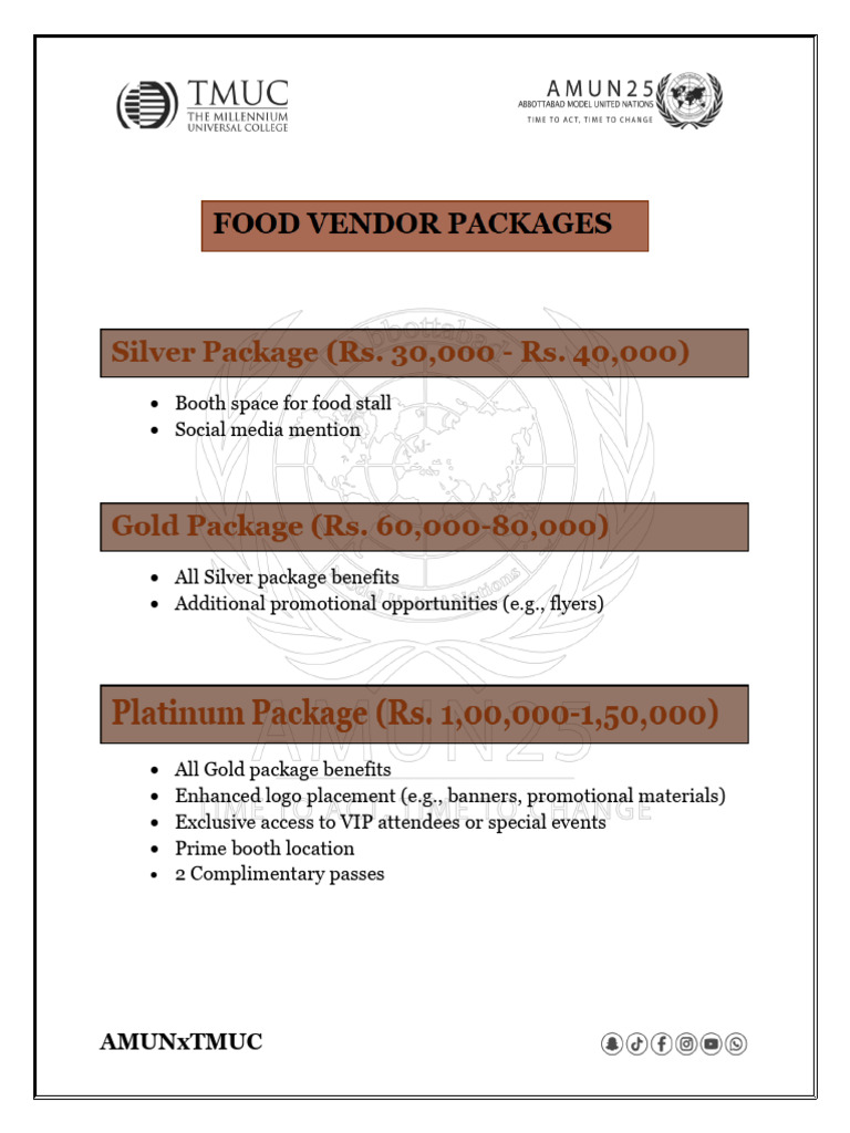 Vendor Package Benefits Overview | PDF