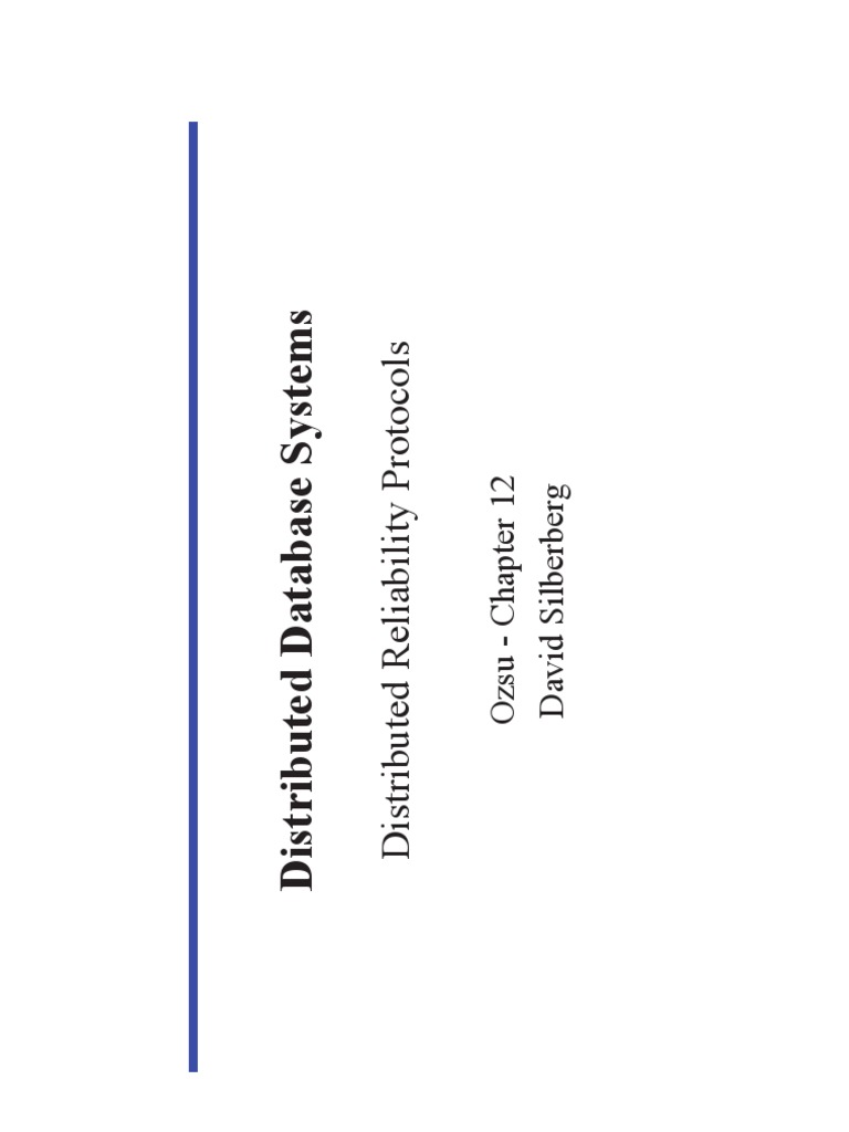 20 Distributed Reliability Protocols PDF | PDF | Database Transaction | Computer Data