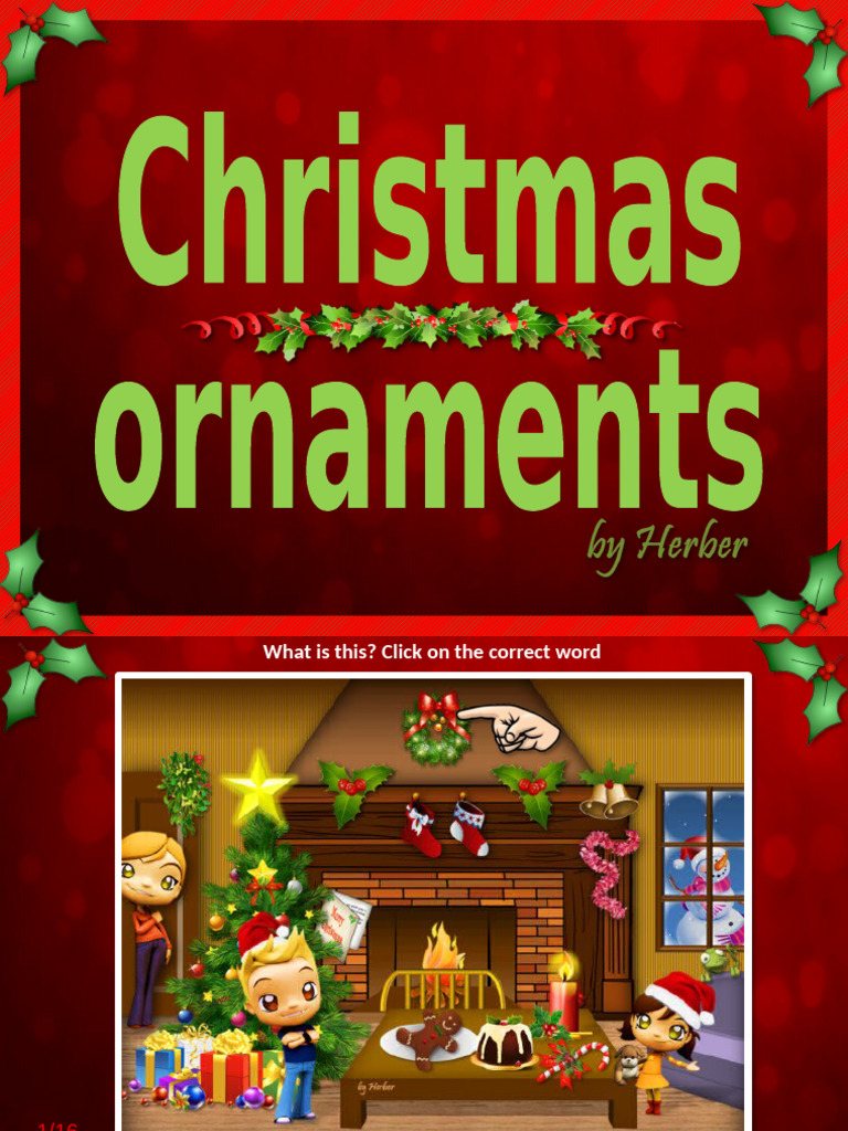 Christmas Ornaments Fun Activities Games Games 103084 | PDF