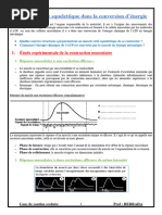 S Zoubair Cours 2PC Biof Muscle 2partie | PDF | Muscle | Contraction du muscle