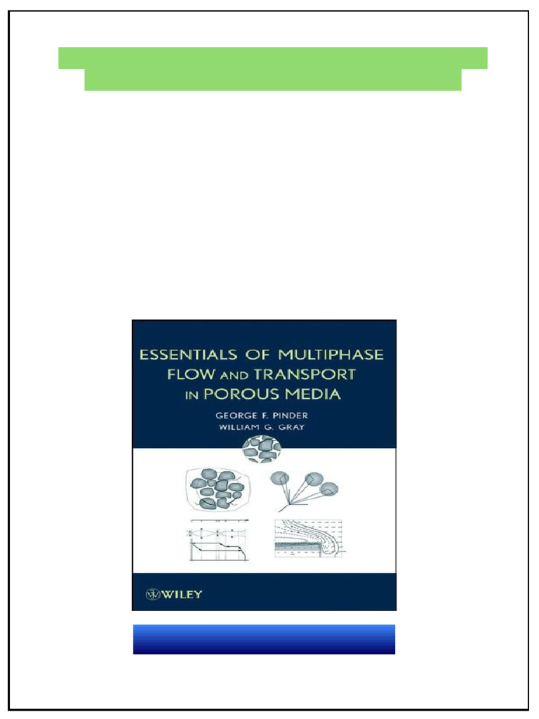 Essentials of Multiphase Flow in Porous Media 1st Edition George F. Pinder online pdf | PDF