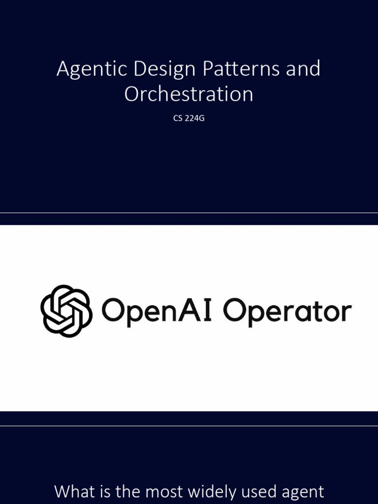 Agentic Design Patterns | PDF