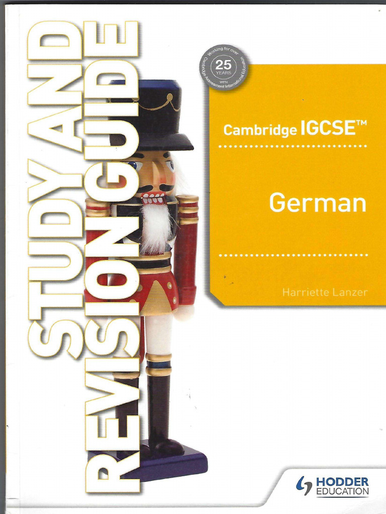 Cambridge IGCSE German Textbook | PDF