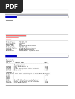 Millionate MR-200 Safety Data Sheet | PDF | Toxicity | Dangerous Goods
