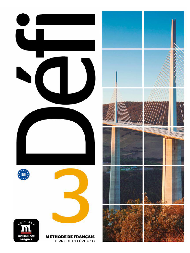 Defi 3 b1 Livre de Leleve | PDF