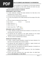 Chemistry Grade 11 Unit 1 | PDF | Atoms | Periodic Table