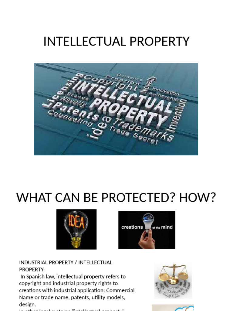 Intellectual Property 1 (13) | PDF | Intellectual Property | World ...