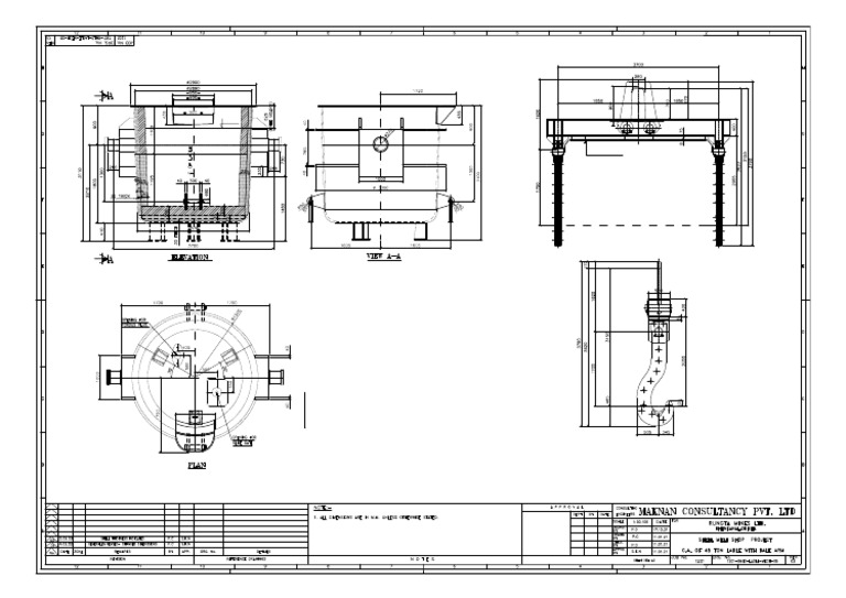 1201 RMLD Ladle Mech 06 r02 (45t Ladle & Bale Arm) | PDF