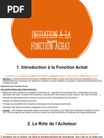 Cours sur les Achats et Approvisionnements | PDF | Négociation | Stock