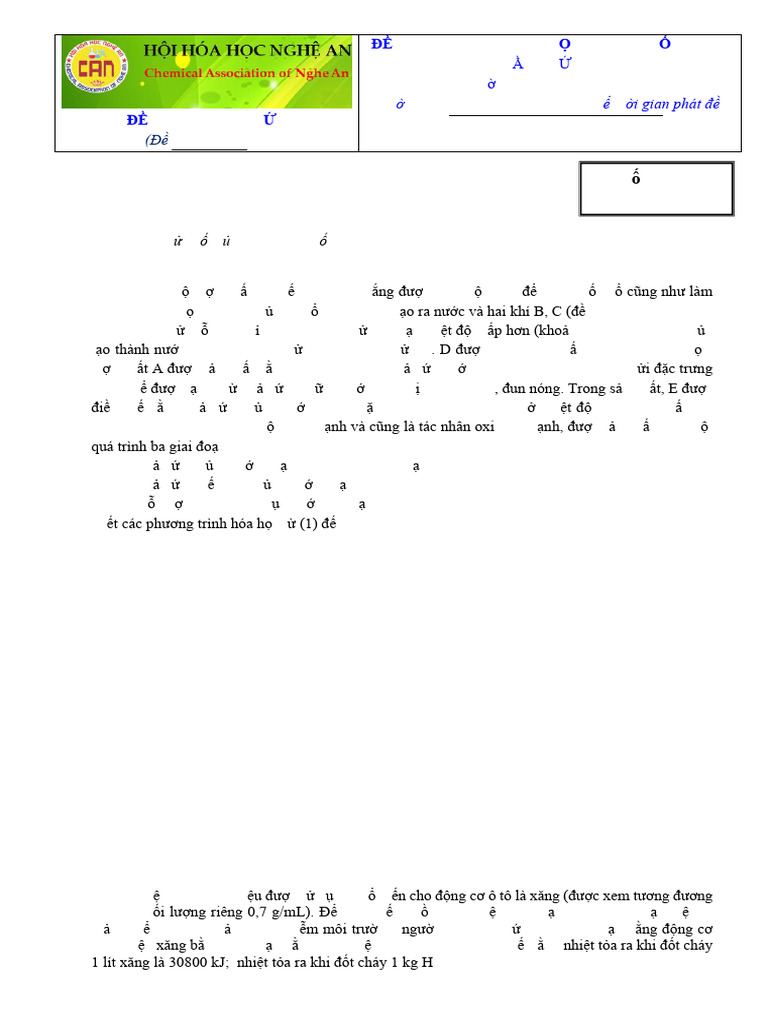 Dethi - Dapan - Olympic 19.5.2024THCS Vong 2 | PDF