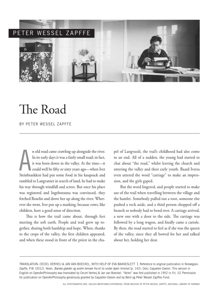 The Road: A Journey Through Time | PDF