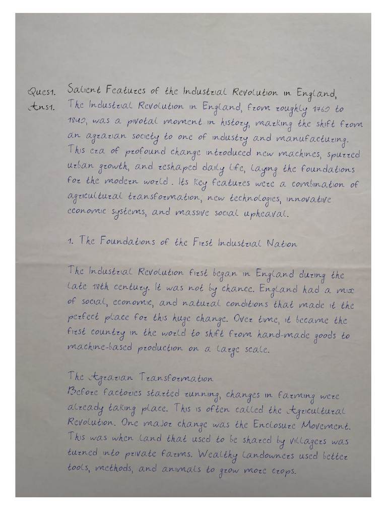 Industrial Revolution | PDF