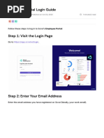 Sobeys People Portal Login Guide | PDF | Password | Login