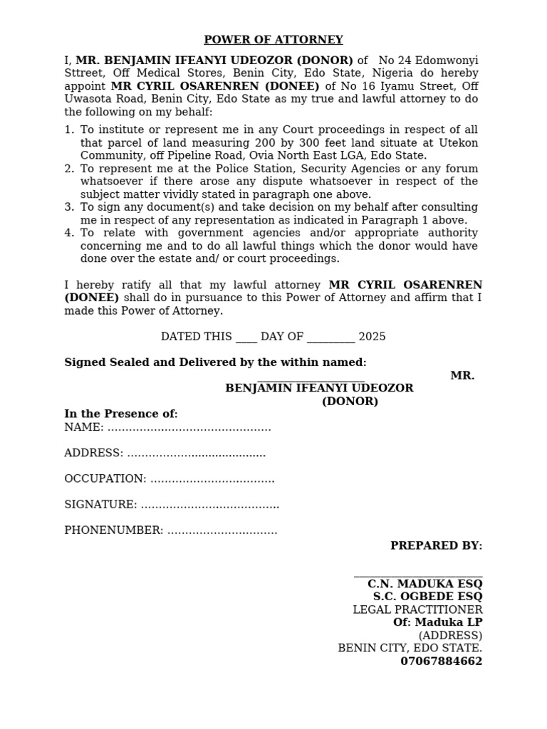 Sample of Writ of Summons in Nigeria | PDF | Affidavit | Summons