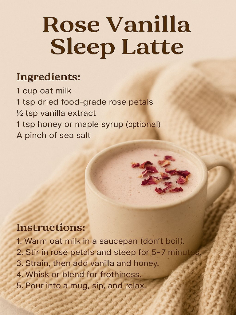 Rose Vanilla Sleep Tea Recipe | PDF