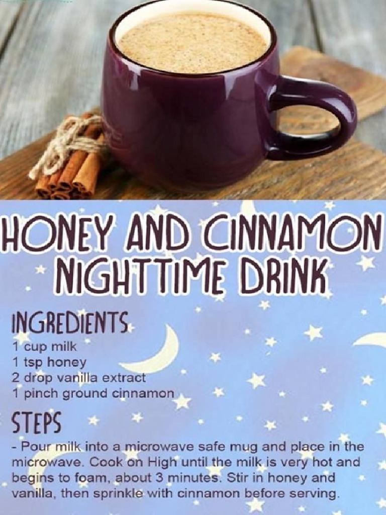 Honey and Cinnamon Sleep Tea Recipe | PDF