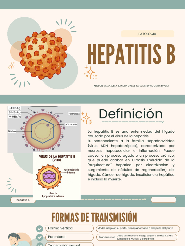 Hepatitis B Presentation PDF | PDF | Hepatitis | Hepatitis B