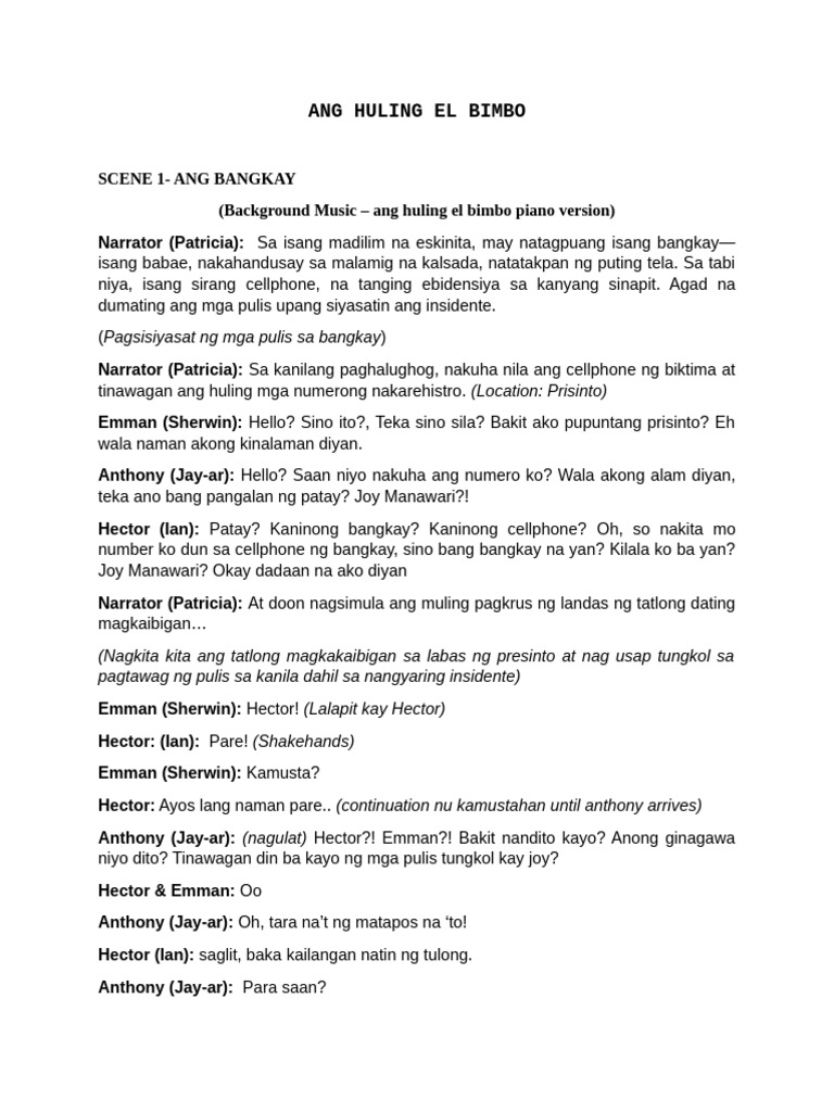 ANG-HULING-EL-BIMBO-final | PDF