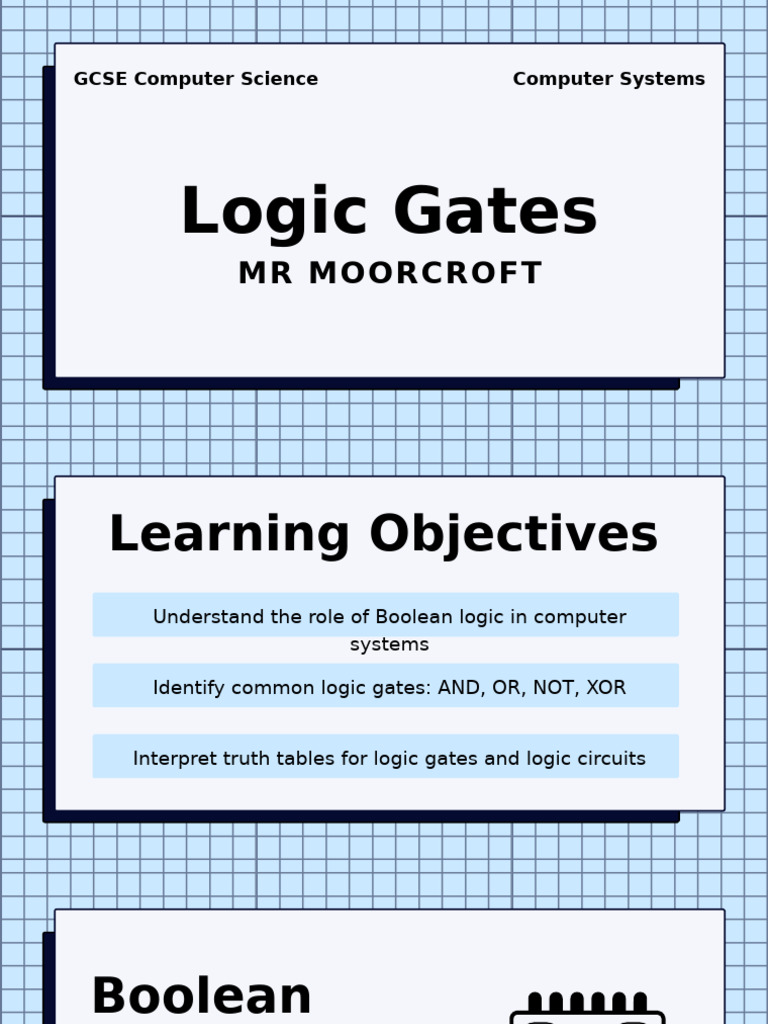Understanding Logic Gates in Computing | PDF | Logic Gate | Central ...