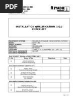FAT Checklist | PDF | Calibration | Verification And Validation