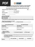 CAMS Change - of - Broker FORM | PDF | Technology & Engineering