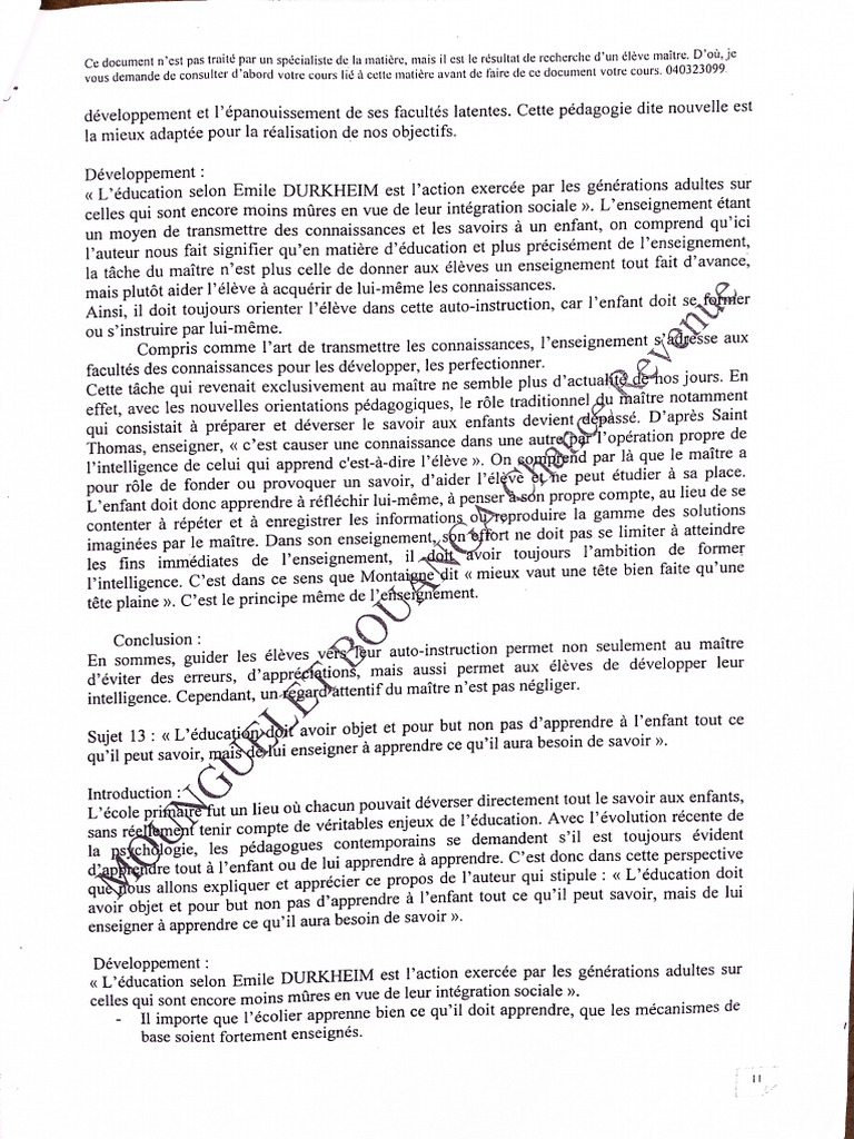 Pédagogie 2 Pdf
