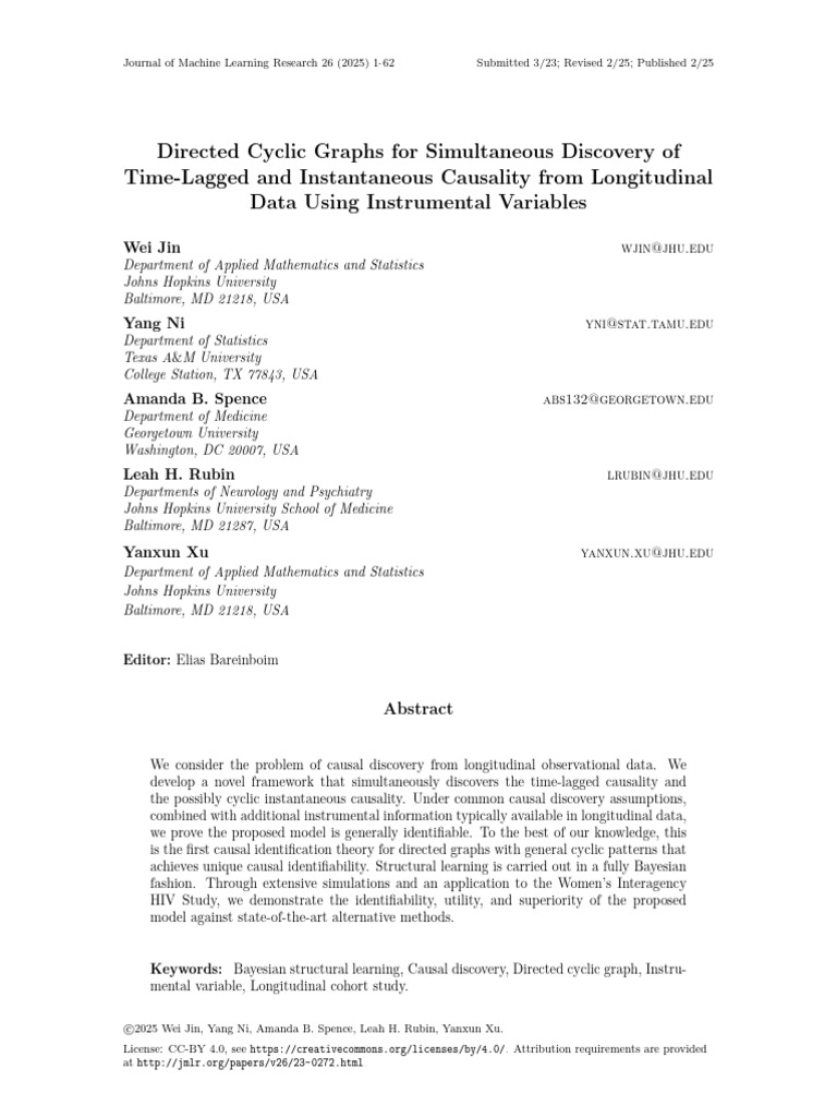 R3 | PDF | Causality | Bayesian Inference