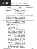 Conduct Competency Assessment SCRIPT | PDF | Question | Educational ...