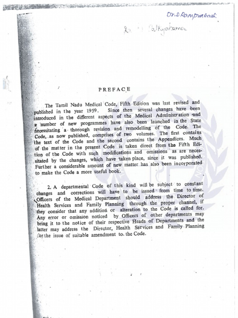Medical Code V 1 | PDF