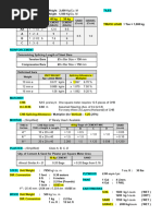 Bar Diameters Sheet | PDF