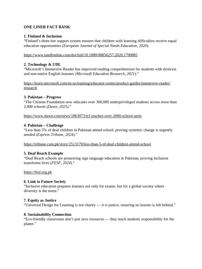 Inclusive Education Insights and Progress | PDF