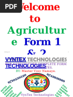 Introduction to Agriculture Notes | PDF | Agriculture | Organic Farming