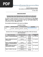 ACCA June 2025 Exam Schedule | PDF