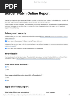 ICE Tip Form for Reporting Crimes | PDF | U.S. Immigration And Customs ...